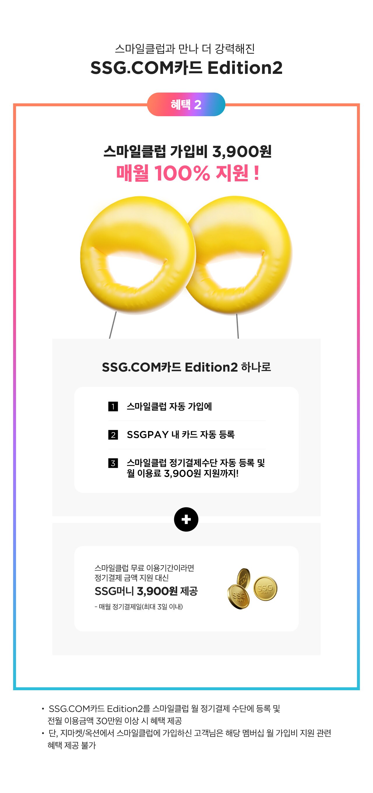 이벤트/쿠폰 > SSG.COM카드 Edition 2 혜택 안내 페이지